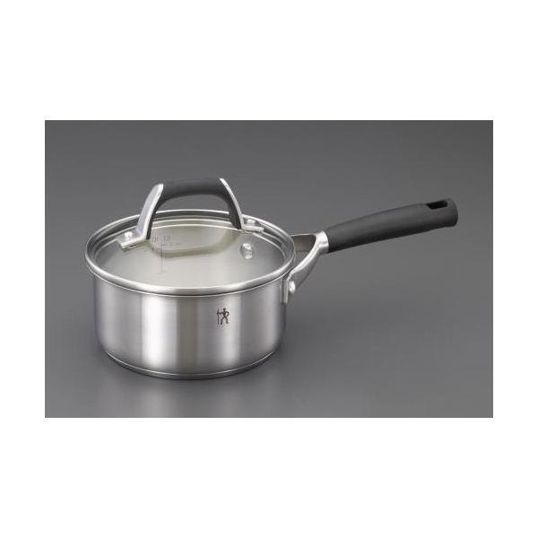 ●容量…1.5L ●直径…163mm(外寸:175mm) ●深さ…75mm ●重量…1010g ●材質…本体:18-10ステンレススチール、底:18-0ステンレススチール、ハンドル:シリコン＋18-10ステンレススチール、ふた:強化ガラス＋...