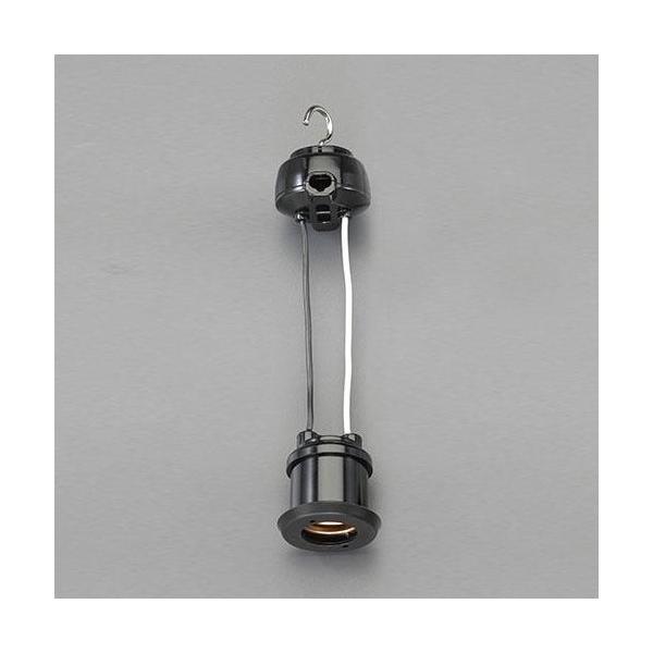 ●適合電球…白熱灯・電球形蛍光灯・LED電球 ●サイズ…φ45.6×206.5mm ●受金…E26 ●定格容量…ターミナル部:20A・300Vソケット部:6A・250V ●より線・単線両用吊り下げターミナル付   【入数】 1 EA940C91