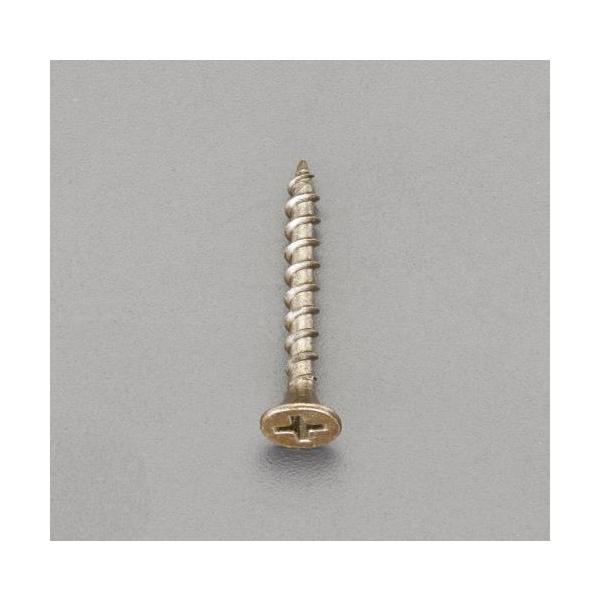 ●材質…鉄(ラスパート処理) ●(＋)皿頭 ●耐食性に優れたラスパート処理で建築金物に最適です。 ●サイズ…3.8×38mm ●色…茶 ●入数…100個   【入数】 1 EA949FH3