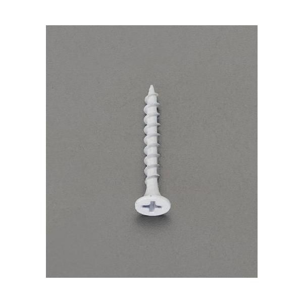 ●材質…鉄(ラスパート処理) ●(＋)皿頭 ●耐食性に優れたラスパート処理で建築金物に最適です。 ●サイズ…3.8×32mm ●色…白 ●入数…100個   【入数】 1 EA949FH12