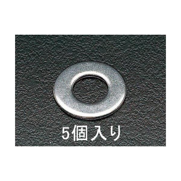●材質…ステンレス(SUS304) ●内径×外径×厚み(mm)…23.5×44×3.0 ●入数…5 ●呼…M22   【入数】 1 EA949SE22