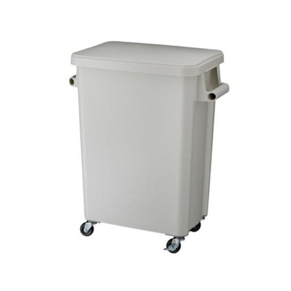 ●重量…3.8kg ●材質…本体・蓋:ポリプロピレン、キャスター:エラストマー ●キャスター付 ●排水栓付 ●★フタをハンドルに掛けて保持できます。 ●容量…70L ●サイズ…570(W)×350(D)×695(H)mm ●カラー…グレー ...