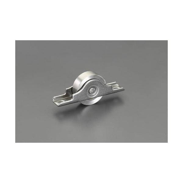 ●平型 ●材質…枠:SUS304、車:SUS304 ●ベアリング入り ●サイズ(mm)…A:68、B:57、D:30、E:6、G:14 ●耐荷重(2個)…40kg ローラー 吊り車  【サイズ】 運搬車 【入数】 1個 EA986RY41