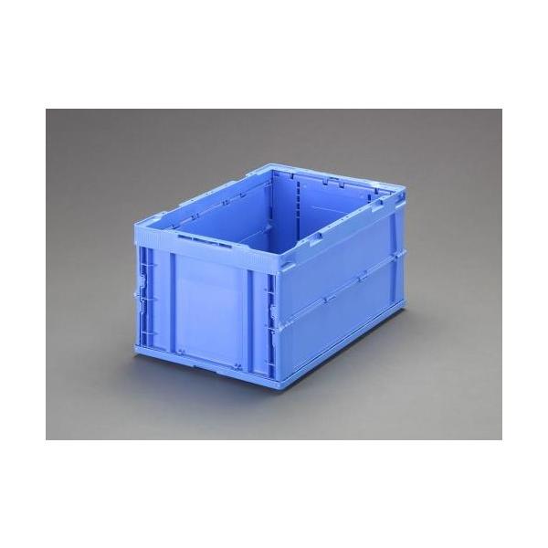 ●容量…42.9L ●サイズ…外寸:530×366×261(H)mm内寸:494×336×261(H)mm有効内寸:492×334×252(H)mm ●材質…ポリプロピレン ●色…ブルー ●圧縮荷重…7.06kN(720kgf) ●折りたた...