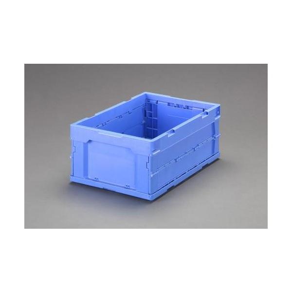 ●容量…34.5L ●サイズ…外寸:530×366×221(H)mm内寸:494×336×210(H)mm有効内寸:492×334×201(H)mm ●材質…ポリプロプレン ●色…ブルー ●圧縮荷重…10.00kN(1020kgf) ●折り...