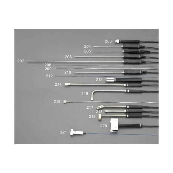 ●メーカー…佐藤計量器製作所 ●型番…SK-S106K ●コード長…1.1m ●用途…アスファルト ●測定範囲…0〜300℃ ●センサーサイズ…φ5.0×250mm   【サイズ】 温度計 【入数】 1個 EA701SA210