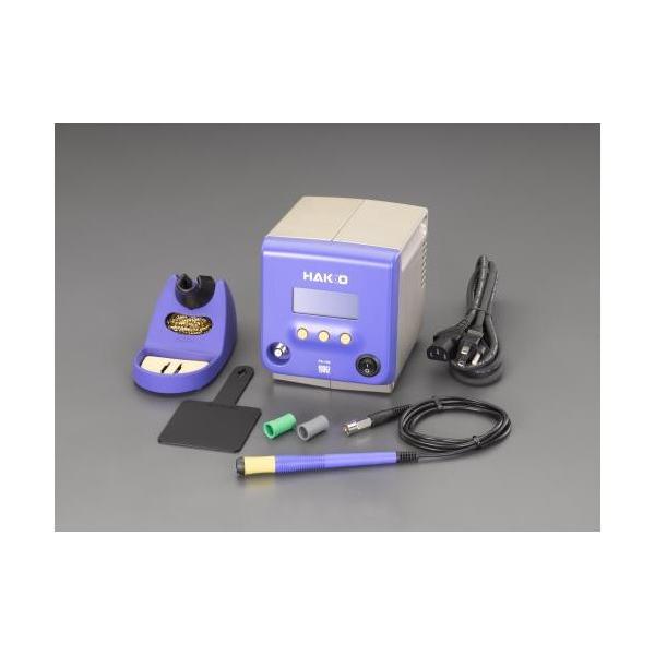 ●メーカー…白光(HAKKO) ●型番…FX100-81 ●電源…AC100V(50/60Hz) ●消費電力…28〜85W ●サイズ…127(W)×167(D)×150(H)mm ●重量…3kg ●鉛フリーはんだ対応 ●こて部ヒーター…IH...