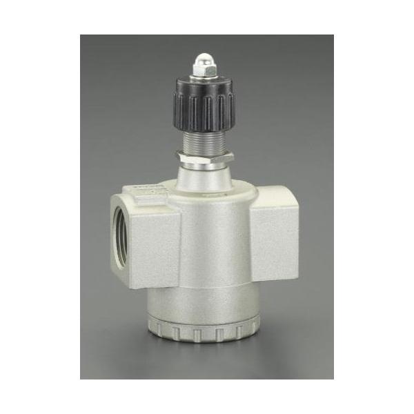 ●材質…アルミ合金 ●使用圧力…0.05〜1.0MPa ●使用流体…空気 ●使用温度…-5〜60℃ ●大容量インラインタイプ ●RoHS対応品 ●ねじサイズ(Rc)…1/2 ●面間…67.5mm   【重量】 324g 【入数】 1個 EA...