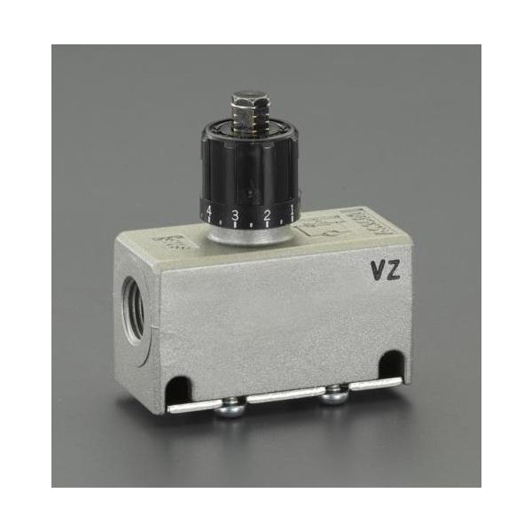 ●材質…ボディ:アルミ合金 ハンドル:樹脂 ●使用圧力…0.05〜1.0MPa ●耐圧力…1.5MPa ●使用流体…空気 ●使用温度…-5〜60℃ ●インラインタイプで標準タイプスピードコントローラーです。 ●RoHS対応品 ●ねじサイズ(...