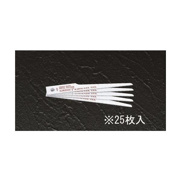 ●全長…100mm ●山数…32T ●厚み…0.65mm ●入数…25枚 エアソーエアのこぎりエアーのこぎり  【重量】 118g 【入数】 25枚 EA161LN32