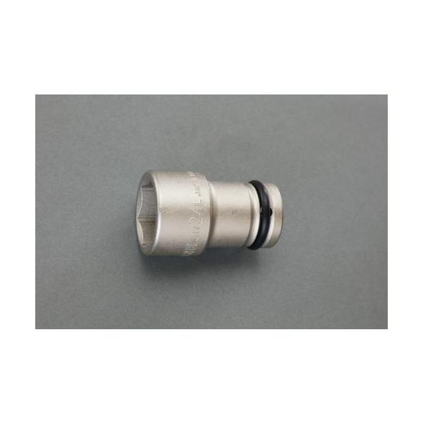 ●差込角…1/2” ●対辺…27mm ●外径…39mm ●全長…75mm   【重量】 240g 【入数】 1個 EA164MC27