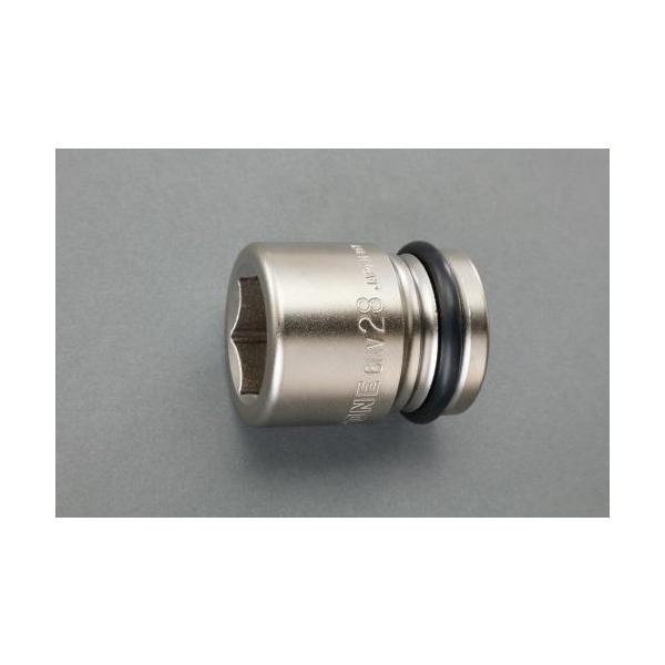 ●差込角…3/4” ●対辺(mm)…27 ●外径(mm)…42 ●全長(mm)…55   【重量】 362g 【入数】 1個 EA164NB27