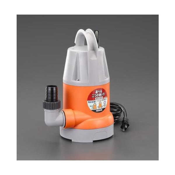 ●非自動型 ●簡易汚水用 ●電源…AC100V ●残水処理など、用途に合わせて吸入口の高さを変更できます。 ●周波数…60Hz ●出力…180W ●口径(mm)…25・32 ●最大全揚程…7.5m ●最大吐出量…150L/分 ●全揚程…6m...