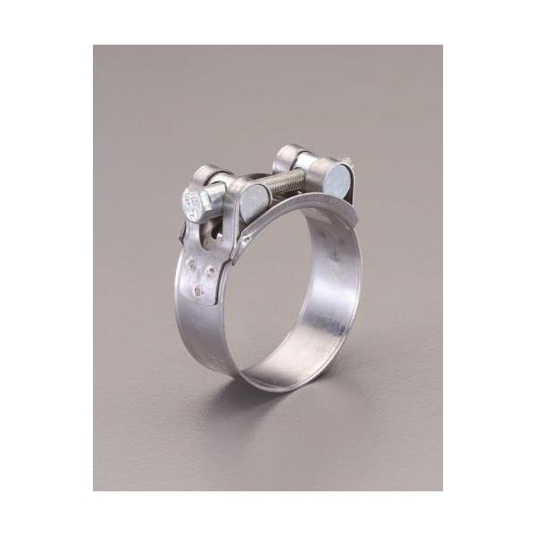 ●材質…バンド:ステンレス、 ボルト:スチール ●厚み…1.0mm ●バンド幅…20mm ●適合直径…40〜43mm ●入数…1   【重量】 58g 【入数】 1個 EA463SC143