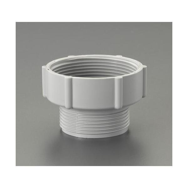 ●材質…ポリプロピレン ●ねじ込み式流し台用ホースの取付サイズを呼50→呼40へ変換します ●取付ねじ…メス:G2” オス:G1-1/2” その他流し用排水部材  【重量】 40g 【入数】 1個 EA468LB1