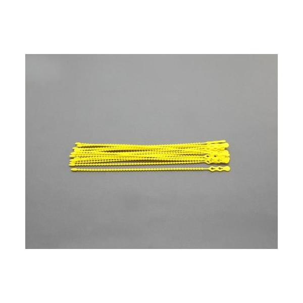 ●全長(mm)…310 ●最大径(mm)…83 ●色…黄 ●材質…ナイロン ●使用温度範囲…0〜85℃ ●ループ引張強度(kgf)…31.8 ●耐候性 ●入数は15本入りです。   【サイズ】 310mm 【入数】 15個 EA475FK311