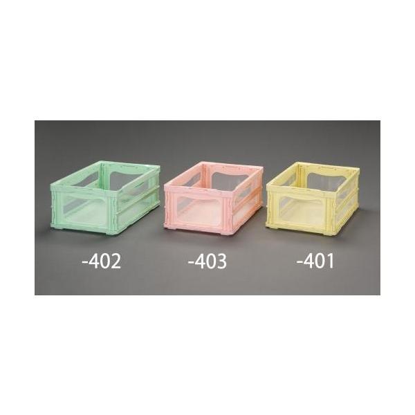 ●材質…ポリプロピレン ●積み重ね可能 ●容量(L)…35.5 ●サイズ(mm)…530×366×221(H) ●カラー…グリーン   【重量】 1460g 【入数】 1個 EA506AA402