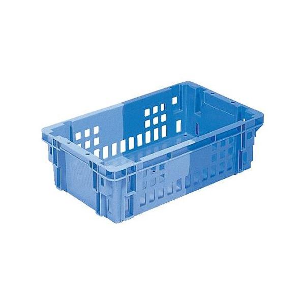 ●容量:18L ●サイズ:外寸:528×314×152(H)mm 内寸:478×276×143(H)mm 有効内寸:462×260×133(H)mm ●ネスティングの高さ:78mm ●材質:ポリプロピレン ●色:ブルー/ライトブルー ●圧縮...