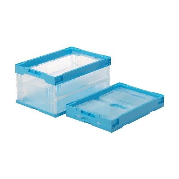 ●容量:43.1L ●サイズ:外寸:530×366×272(H)mm 内寸:494×336×261(H)mm 有効内寸:493×335×252(H)mm ●材質:ポリプロピレン ●色:透明 ●圧縮荷重:7.12kN(727kgf) ●折りた...