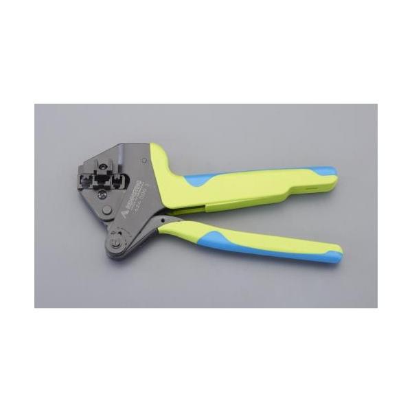 ●対応コネクタ…RJ45 RJ11 RJ12 RJ10 RJ9 ●能力…8P 6P 4P ●全長(mm)…200 ●レバーの力を圧着に効率よく伝達します。   【入数】 1丁 EA538KR51