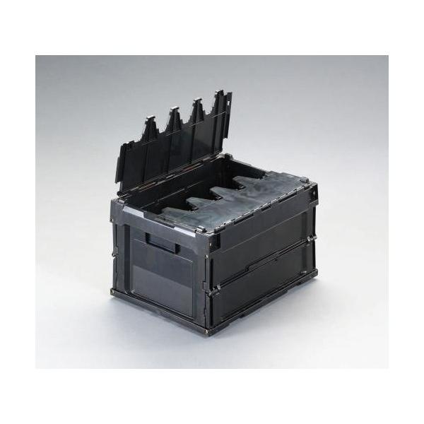 ●容量:20.0L ●サイズ:外寸:380×305×237(H)mm 内寸:347×277×208(H)mm 有効内寸:346×275×208(H)mm ●折りたたみ時全高:83mm ●材質:導電性ポリプロピレン ●色:ブラック ●積み重ね...