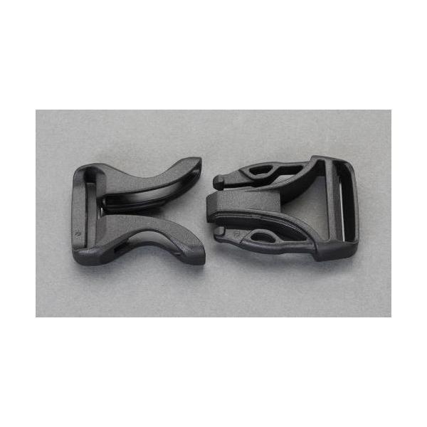 ●適用バンド幅…25mm ●外寸サイズ(mm)…32×50 ●材質…ポリアセタール樹脂 ●サイドリリースタイプ   【サイズ】 25mm 【入数】 1個 EA628RB325