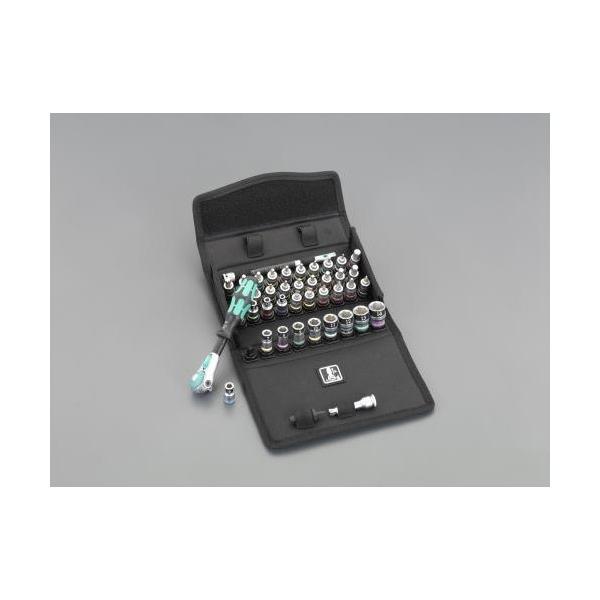 ●差込角…1/4” ●＜セット内容42点＞ ●ソケット(6角)…4.0・4.5・5.0・5.5・6.0・7.0・8.0・9.0・10・11・12・13・14mm ●(＋)ビット…#1・#2・#3 ●(−)ビット…5.5・6.5mm ●He×...