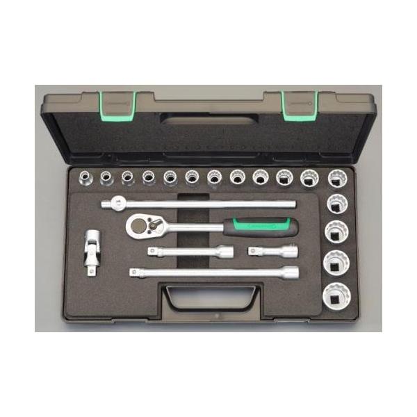 ●ソケット(12角)…10・11・12・13・14・15・16・17・18・19・21・22・24・27・30・32mm ●差込角…1/2” ●重量(g)…4827 ●ユニバーサルジョイント ●ケースサイズ(mm)…454×253×64 ●...