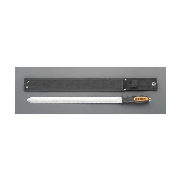 ●岩綿など幅広い断熱材に使用できます。 ●刃厚…2mm ●刃材質…ステンレススチール ●岩綿、ガラス綿、木毛や断熱パネルなどの切断に最適です。 ●ホルスター付 ●全長…538mm ●刃長…420mm カッタ、切断機  【重量】 322g 【...