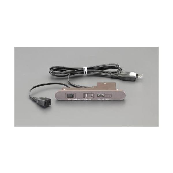 ●定格…プラグ:15A 125V(1400W) USBポート:DC5V2A ●プラグ…2P(スイング式) ●スイッチ連動メスプラグ付 ●サイズ…24×172×56.8mm ●コンセント…2P×1口 ●ポート…1ポート ●コード長…1.5m ...