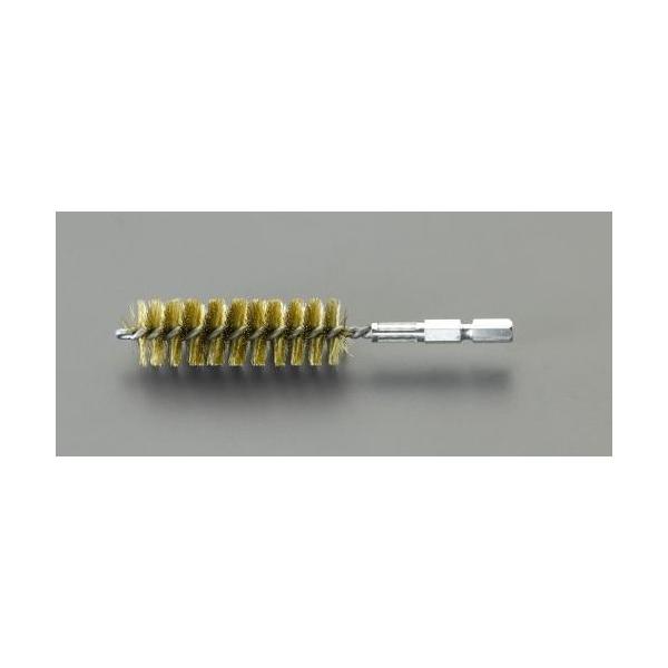 ●軸径…1/4”(6.35mm) ●ブラシ長…60mm ●全長…115mm ●最大回転数…3600rpm ●材質…真鍮 ●ブラシサイズ…外径:10mm、 線径:0.15mm   【サイズ】 10mm 【重量】 16g 【入数】 1個 EA8...