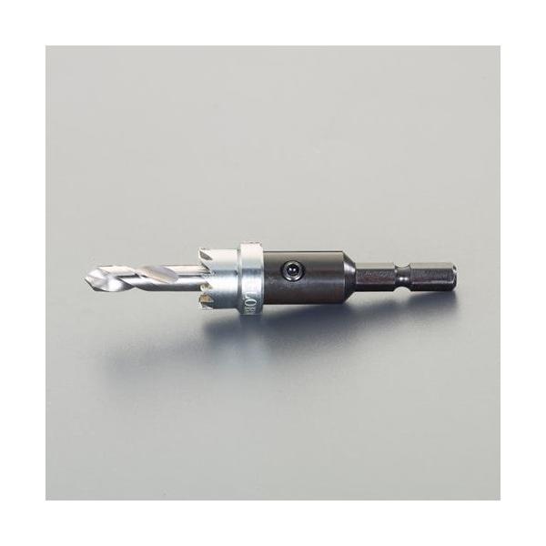 ●用途…一般鋼材(鉄)、合成樹脂、プラスチック用 ●適合板厚…0.3〜3.0mm ●材質…HSS ●六角軸…6.35mm ●刃先外径…10.5mm ●有効長…7mm   【重量】 42g 【入数】 1個 EA824HS105