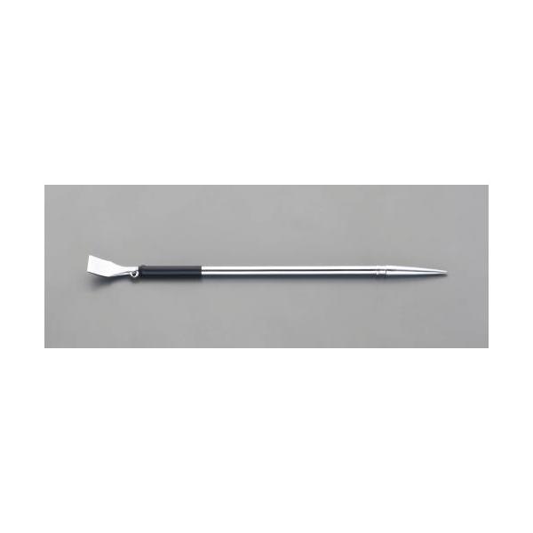 ●鉄骨工事の穴あわせ・壁材の剥がしなど広範囲な作業に対応しています。 ●ゴムグリップや安全ロープ用の穴付きで高所でも安全です。 ●全長:1000mm ●先端幅:44mm ●軸径:22mm ●材質:機械構造用炭素鋼・焼入特殊鋼パイプ(クローム...