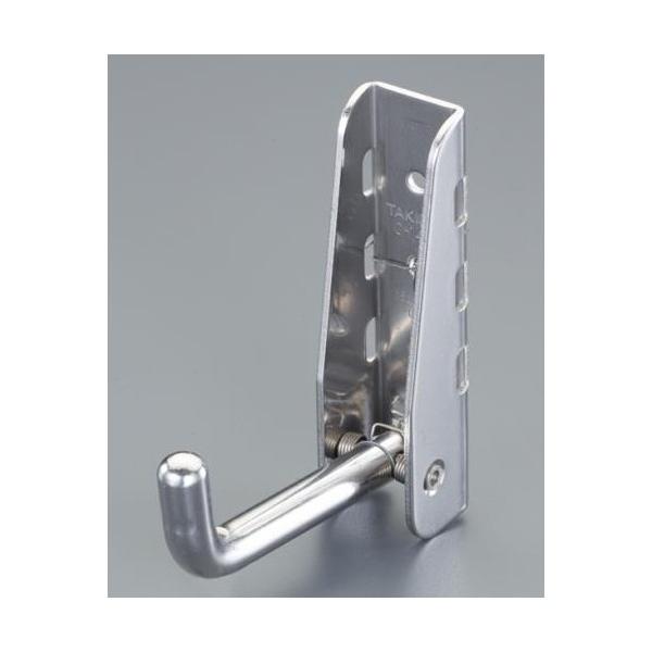 ●使用時サイズ(収納時サイズ)W×D×H(mm)…24×90.4×99(24×32.1×99) ●フック径…φ10mm ●材質…本体:ステンレス(SUS304)、EPDM フック:ステンレス(SUS303) ●充電ケーブルの保持に ●スプリ...