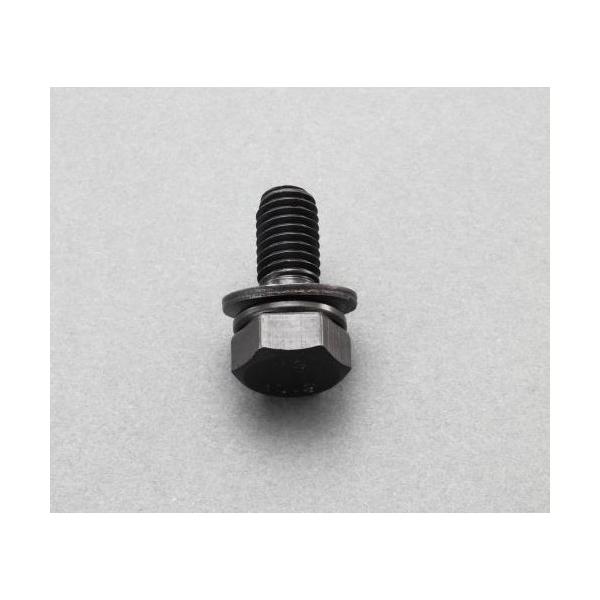 ●材質…ねじ:構造用合金鋼(SCM) 平座金:S55C ●ワッシャー付 ●ISO/10.9 ●仕上げ…黒色酸化被膜 ●硬度…HRC40〜50 ●ねじ精度…6g ●並目ねじ ●サイズ…M6×20 ●頭対辺…10mm ●半ねじ ●入数…16個 ...