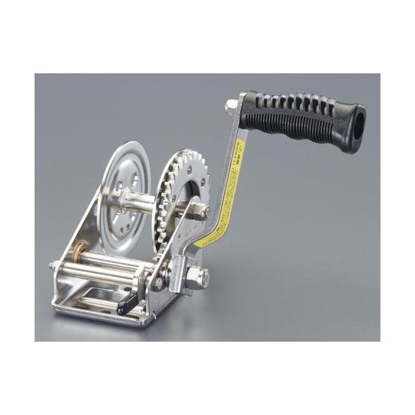 ●引張能力…385kg ●最大巻取長さ…5mm×10m ●ギア比…3.1:1 ●重量(kg)…2   【入数】 1個 EA989SC11