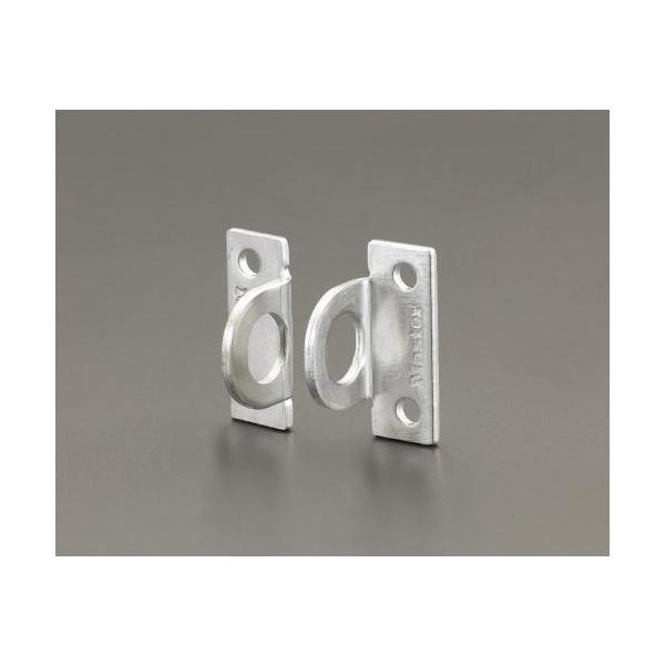 ●サイズ…プレート:54×23(H)mm 鍵穴径:15×17(H)mm ●重量(g)…20 ●材質…スチール ●取付穴径…φ7mm ●ねじ付(×4) 掛け金 関木 貫木 関の木  【重量】 94g 【入数】 1個 EA951BB46