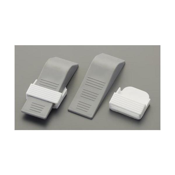 ●対応範囲…5〜23mm ●サイズ…長さ:124mm 幅:40mm 高さ:25mm ●材質…TPR ●付属品…ホルダー×2個 ●入数…2個 ●ホルダーには両面テープが付いているので、壁面に取り付けストッパーを収納可能です。   【入数】 2...