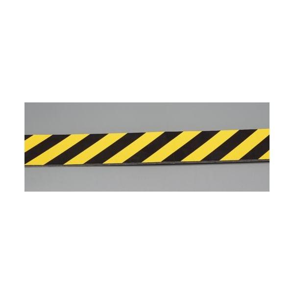 ●幅…100mm ●厚み…5mm ●長さ…2000mm ●シマの幅…45mm ●材質…クッション:軟質ウレタンフォーム 表面:PETフィルム 粘着剤:アクリル ●粘着式 ●光による反射とクッション効果による緩衝効果でより安全性が高まります。...