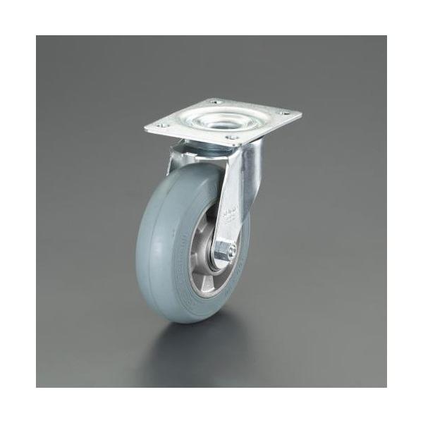 ●柔らかいゴムで走行音が静かなキャスターです。 ●ボールベアリング ●耐熱温度…−25〜80℃ ●材質…スチール、 車輪:ソフトゴム ●仕様…自在ストッパー無 ●車輪径×幅…200×50mm ●全高…235mm ●耐荷重…300kg   【...