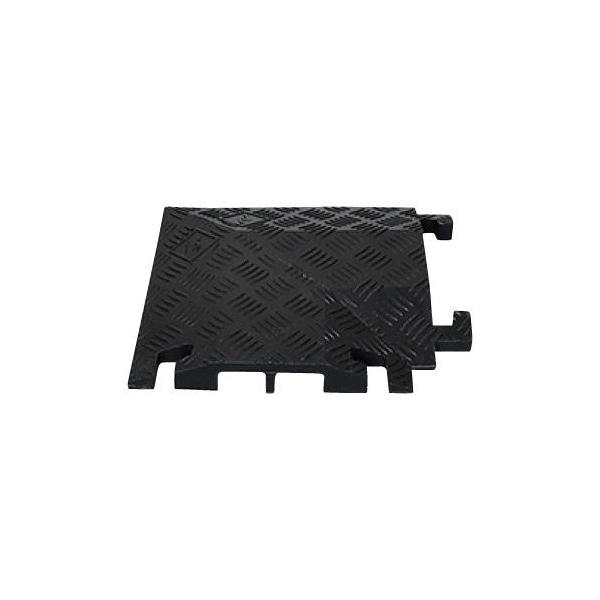 ●適合ケーブル径φ25mm以下用(下部スリットタイプ) ●上から被せるだけでケーブルが保護できます。 ●材質…ポリウレタン ●耐荷重…約477kg ●仕様…90°右曲りアダプター ●重量(kg)…2.8 ●色…黒 ●サイズ(mm)…幅:30...