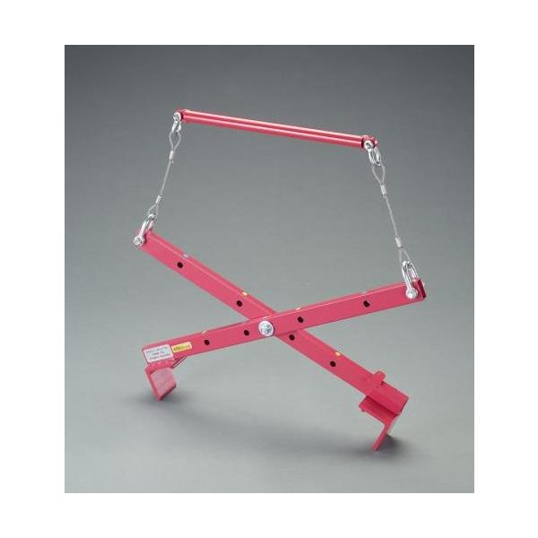 ●使用荷重(kg)…70 ●クランプ範囲(mm)…300・450〜500・600 ●全長(mm)…430 ●重量(kg)…4.4 ●歩道ブロック・境界ブロック・地先ブロック・車止ブロック・溝ふた等の施工調整時の手作業、ばん線のかわりに。 ●...