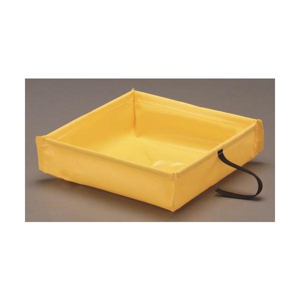 ●サイズ…610×610×121(H)mm ●材質…PVC ●容量…25L ●オイルがこぼれて床が汚れるのを防ぎます。   【入数】 1個 EA992DB113