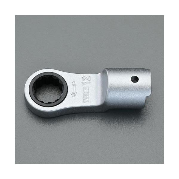 ●適合品番…EA723NK-3 ●対辺(mm)…13 ●サイズ(幅×厚み)mm…24.5×8.6 ●全長(mm)…58.5 ●サイズ(mm)…D1:10 D3:19 L1:44 ●ヘッド接続径…凹φ10mm ●ヘッド交換式用 ●めがね部がラ...