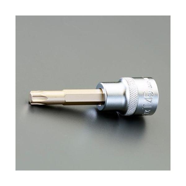 ●サイズ…T70 ●全長(mm)…74 ●サイズ(mm)…D:25 A:36 ●差込角…1/2" ●重量(g)…275   【サイズ】 1/2インチDR/T70 【入数】 1個 EA618KW70