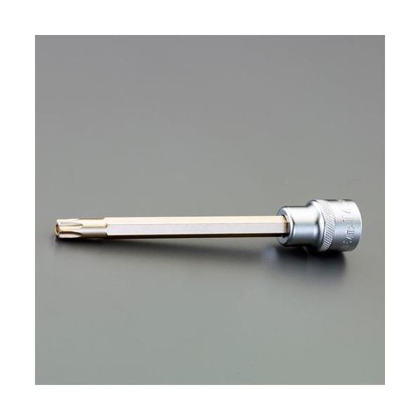 ●差込角…1/2” ●サイズ…T70 ●全長(mm)…132 ●サイズ(mm)…D:25 A:94 ●重量(g)…390 ●イジリ止付   【サイズ】 1/2インチDR/T70 【入数】 1個 EA618KW370