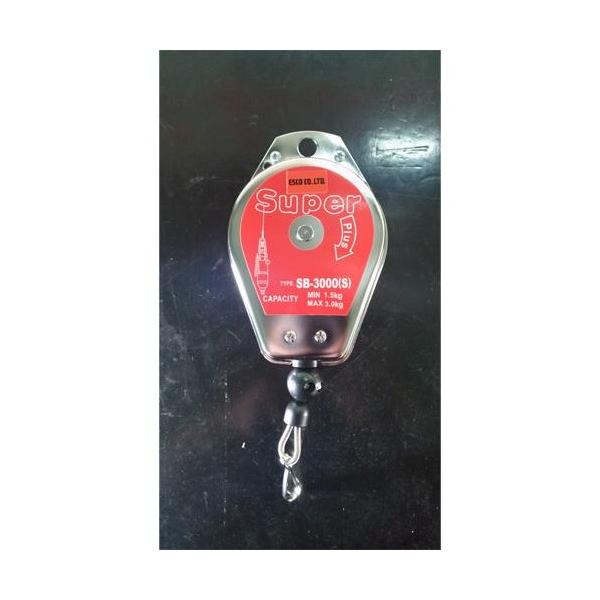 ●容量(kg)…1.5〜3.0 ●本体サイズ…99.5(W)×147(H)mm ●ナイロンコード…φ2.5mm×1.6m ●ストローク…1.4m ●重量(g)…482.5 ●材質…鉄 ●エアー工具、電動工具の使用時に ●ナイロンコードに異常...