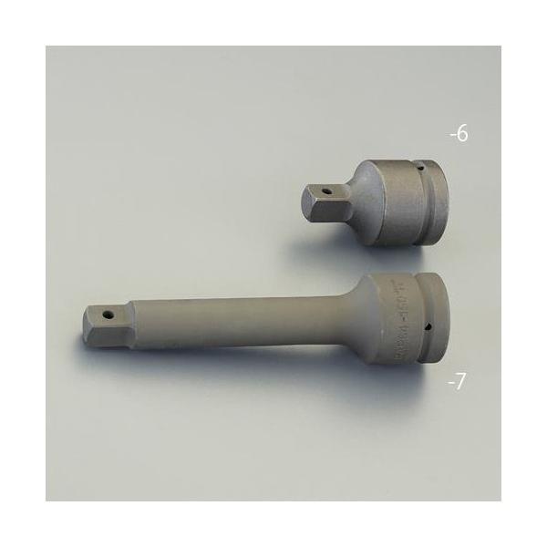 ●メス(凹)…3/4”(19mm) ●オス(凸)…1/2”(12.7mm) ●全長(mm)…150 ●重量(g)…500 ●軸径(mm)…φ20 ●ロングタイプ ●AMBAC(アンバック)システム…独自のピン抜け防止機構で作業の安全性を向上...