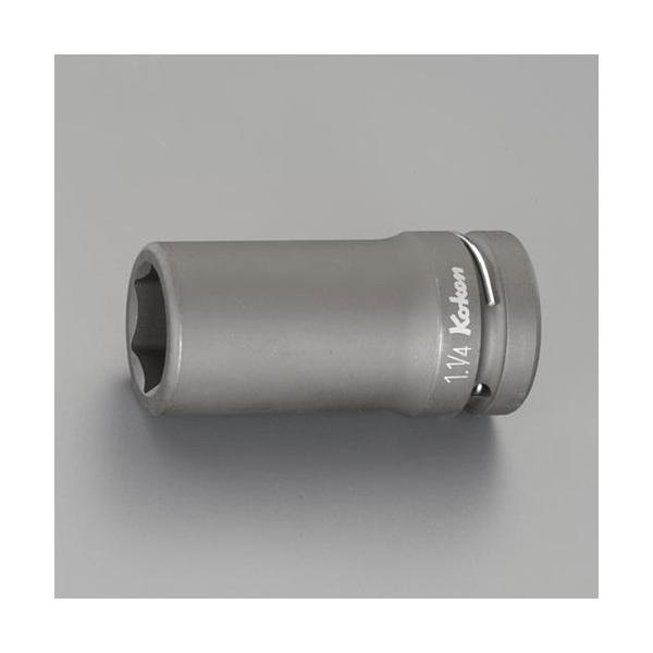 ●差込角…1”(25.4mm) ●対辺(インチ)…1-3/16 ●外径(mm)…46 ●全長(mm)…108 ●重量(g)…910 ●薄肉仕様   【サイズ】 1インチDR/1・3/16インチ 【入数】 1個 EA164FC109