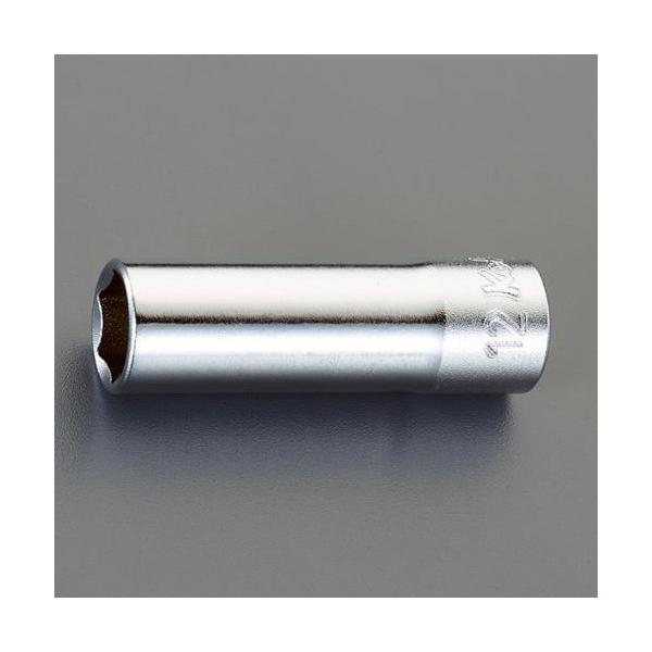 ●対辺…5.5mm ●外径…8.9mm ●全長…55mm ●差込角…3/8” ●重量(g)…37 ●6角ディープソケット   【サイズ】 3/8インチDR×5.5mm 【重量】 34g 【入数】 1個 EA618BP55